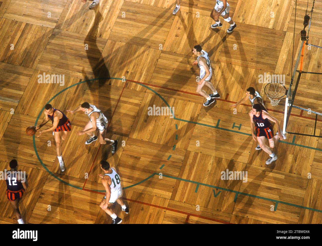 BOSTON, MA - DECEMBER 12: Jack Twyman #10 of the Rochester Royals looks ...