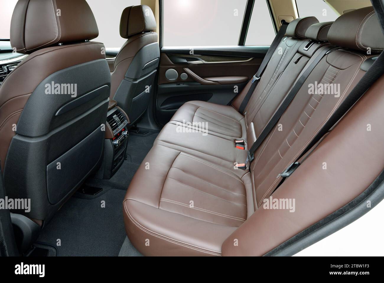 Rear seats in passenger car Stock Photo - Alamy