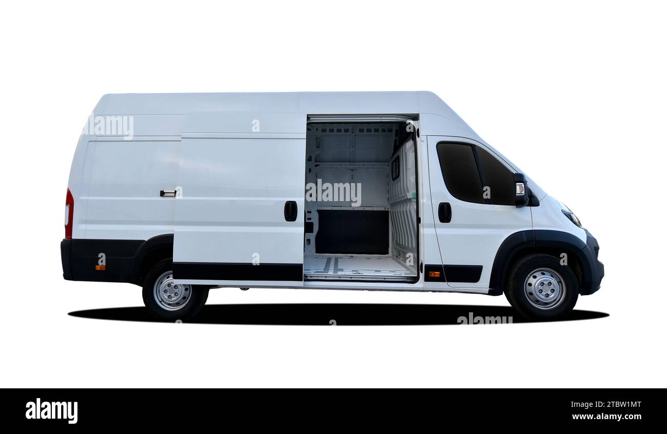 Package by business door Cut Out Stock Images & Pictures - Alamy