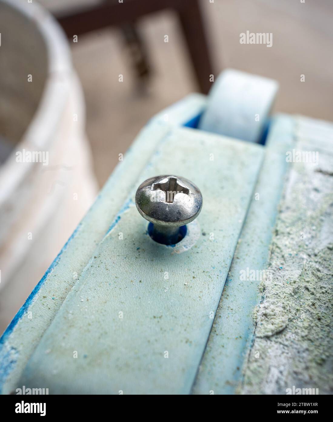 close-up photo of a screw Stock Photo - Alamy