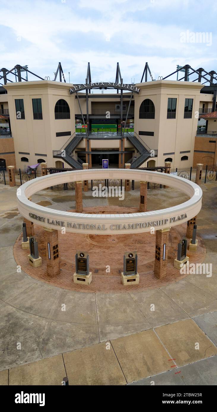 Baton Rouge, LA - December 1, 2023: Alex Box Stadium and Championship ...