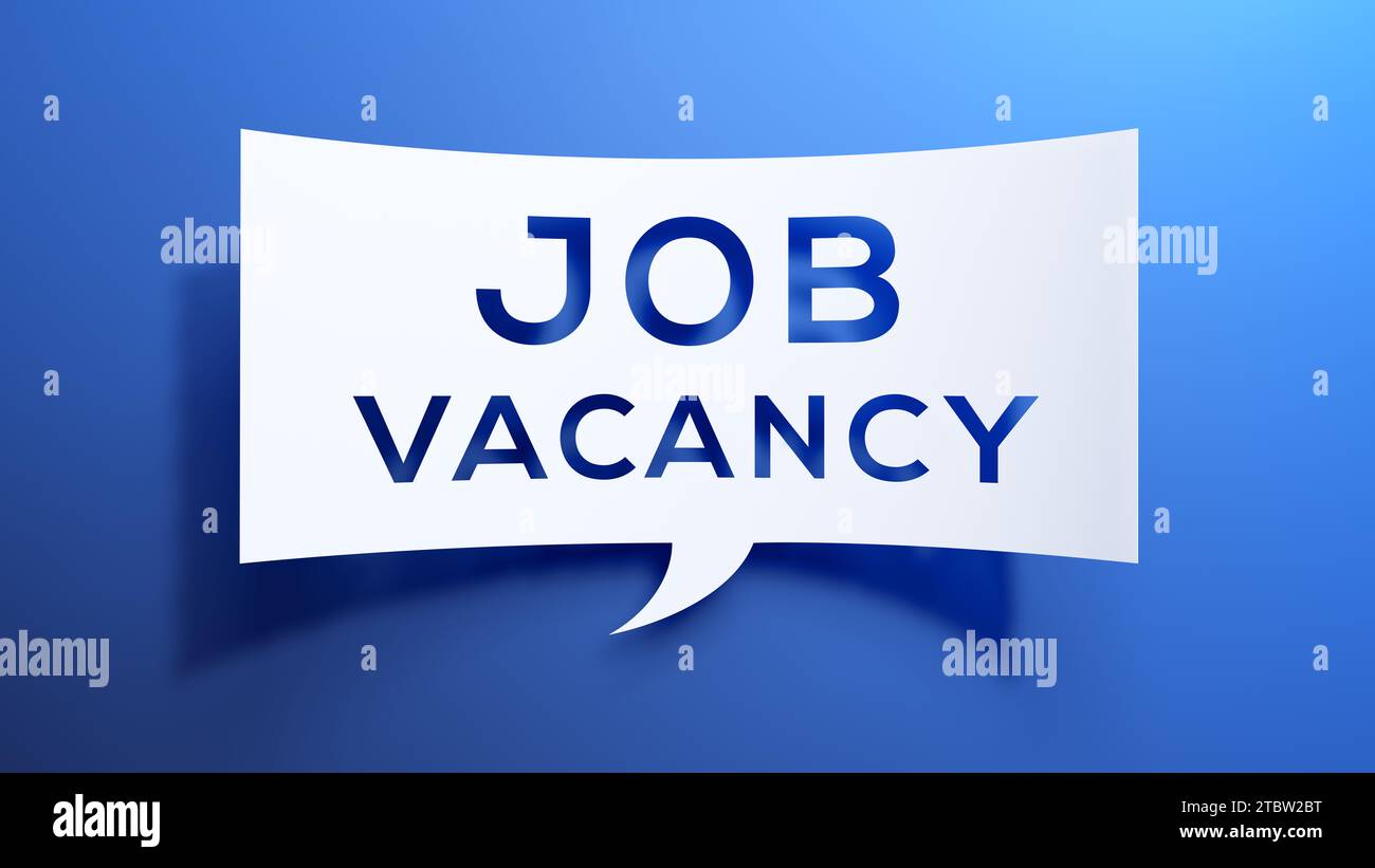 Speech Bubble. Job Vacancy Announcement. Open Job Vacancies to Join Our ...