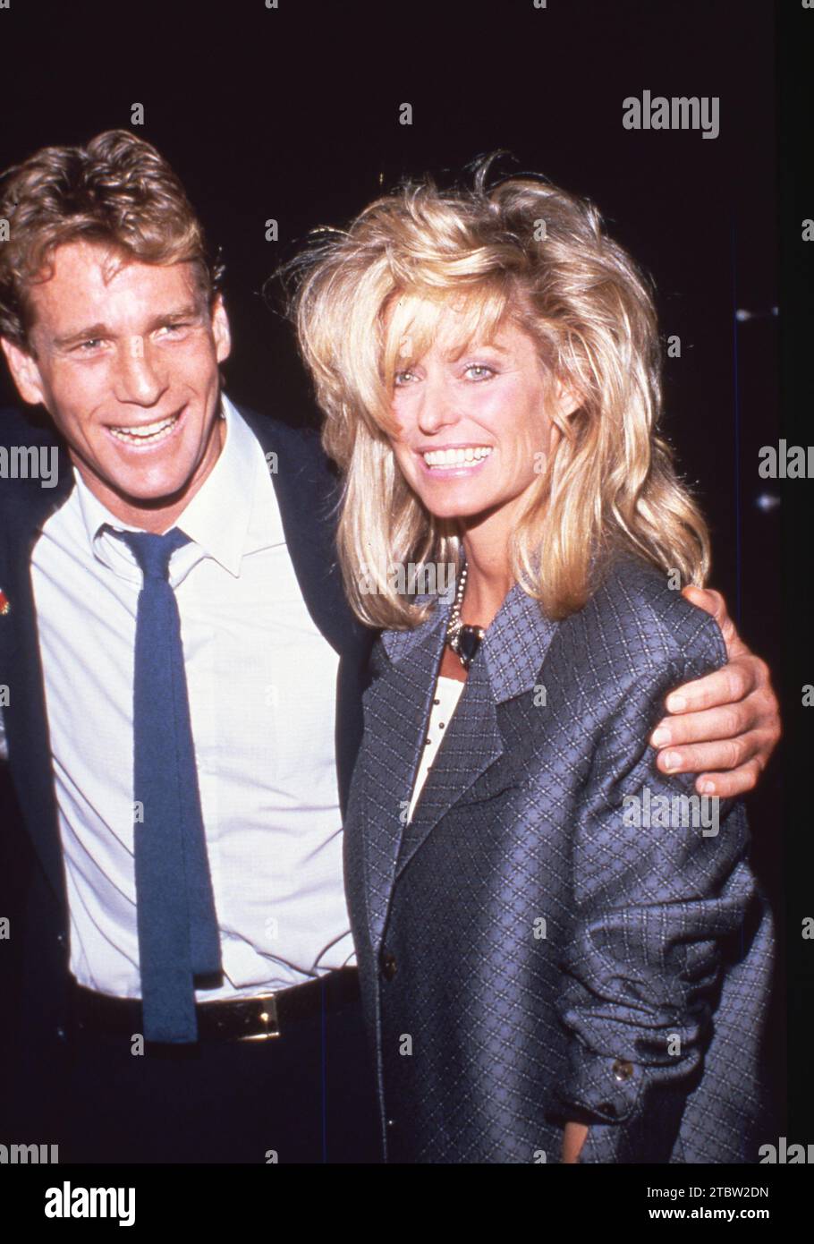 **FILE PHOTO** Ryan O'Neal Has Passed Away. Farrah Fawcett and Ryan O ...