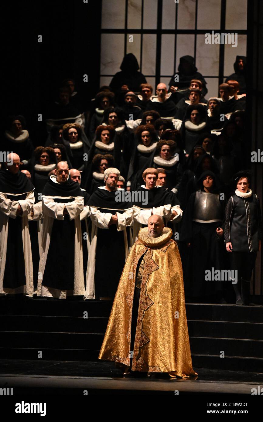 Michele Pertusi Premiere at La Scala Theatre -Don Carlo- General ...