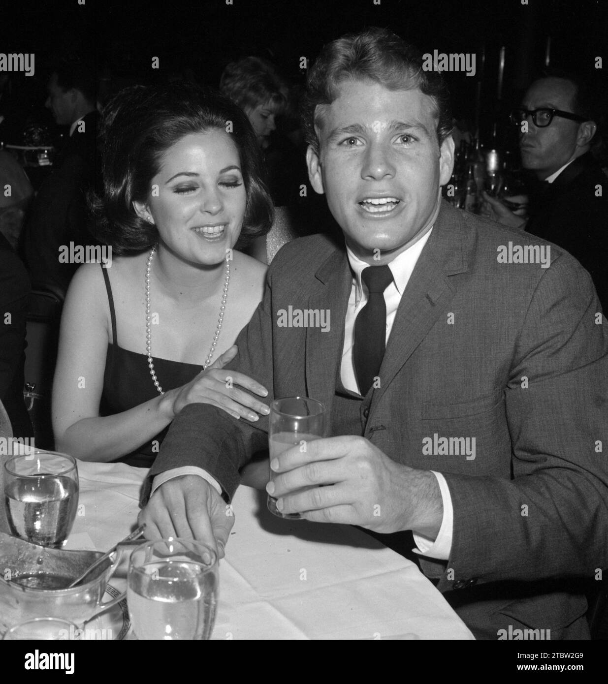 **FILE PHOTO** Ryan O'Neal Has Passed Away. Ryan O'Neal and Leigh Taylor-Young Circa 1960's ...