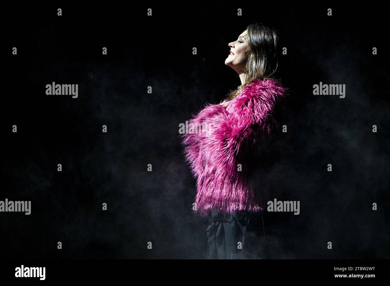 AMSTERDAM - Singer Floor Jansen during a performance in AFAS Live. It ...