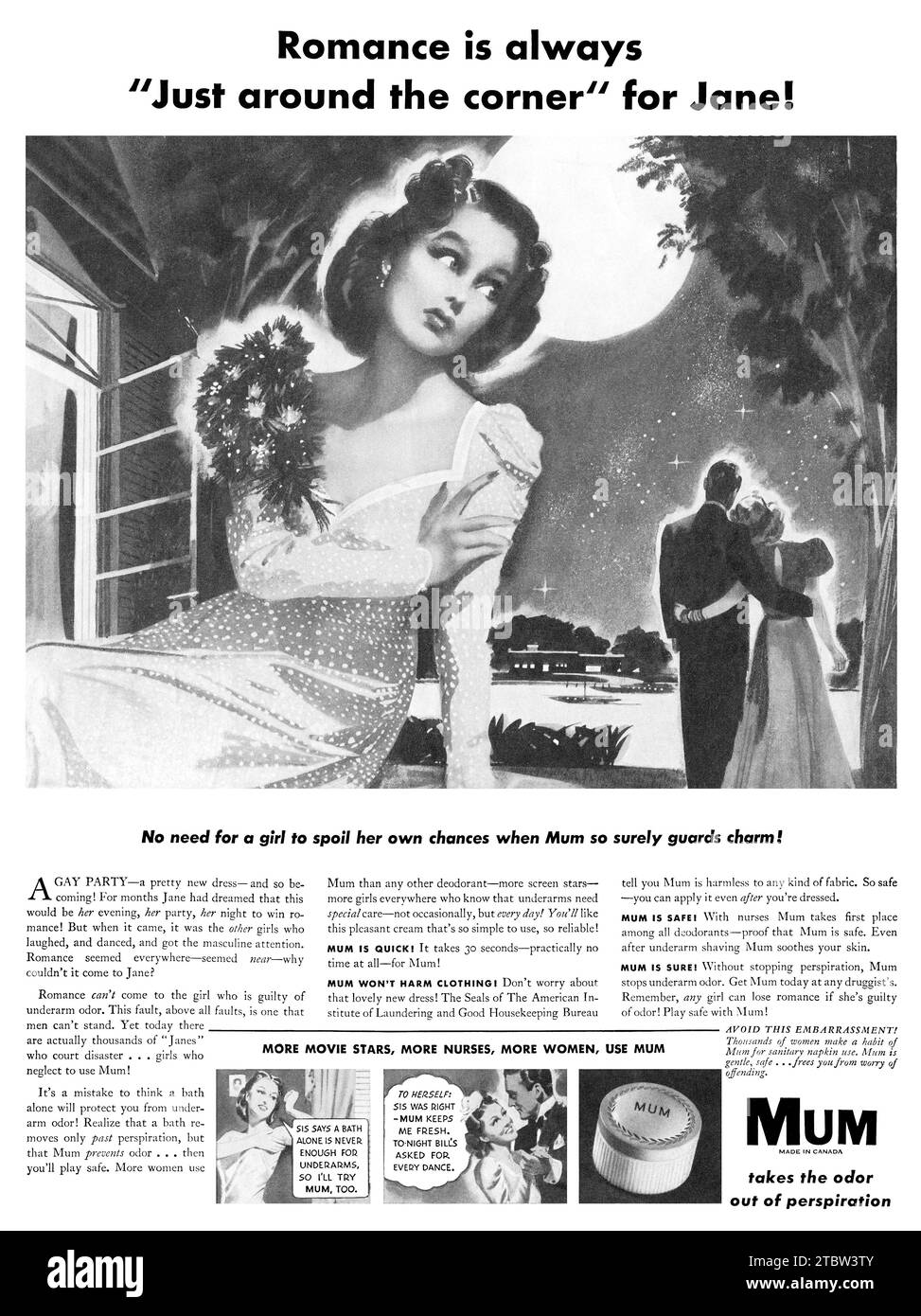 Advertisement illustration 1930s hi-res stock photography and images ...