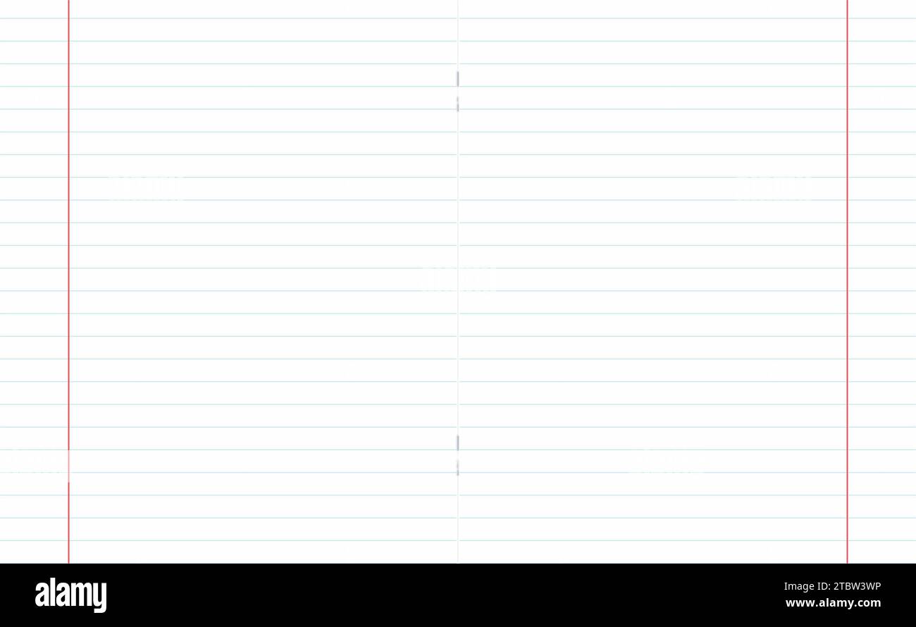Notepad texture. The Line Mesh is Soft Blue Color With Red Border Stock ...