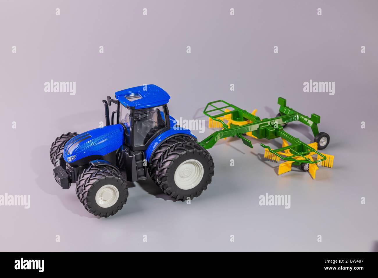 Close up view of standalone perspective of radio-controlled miniature ...