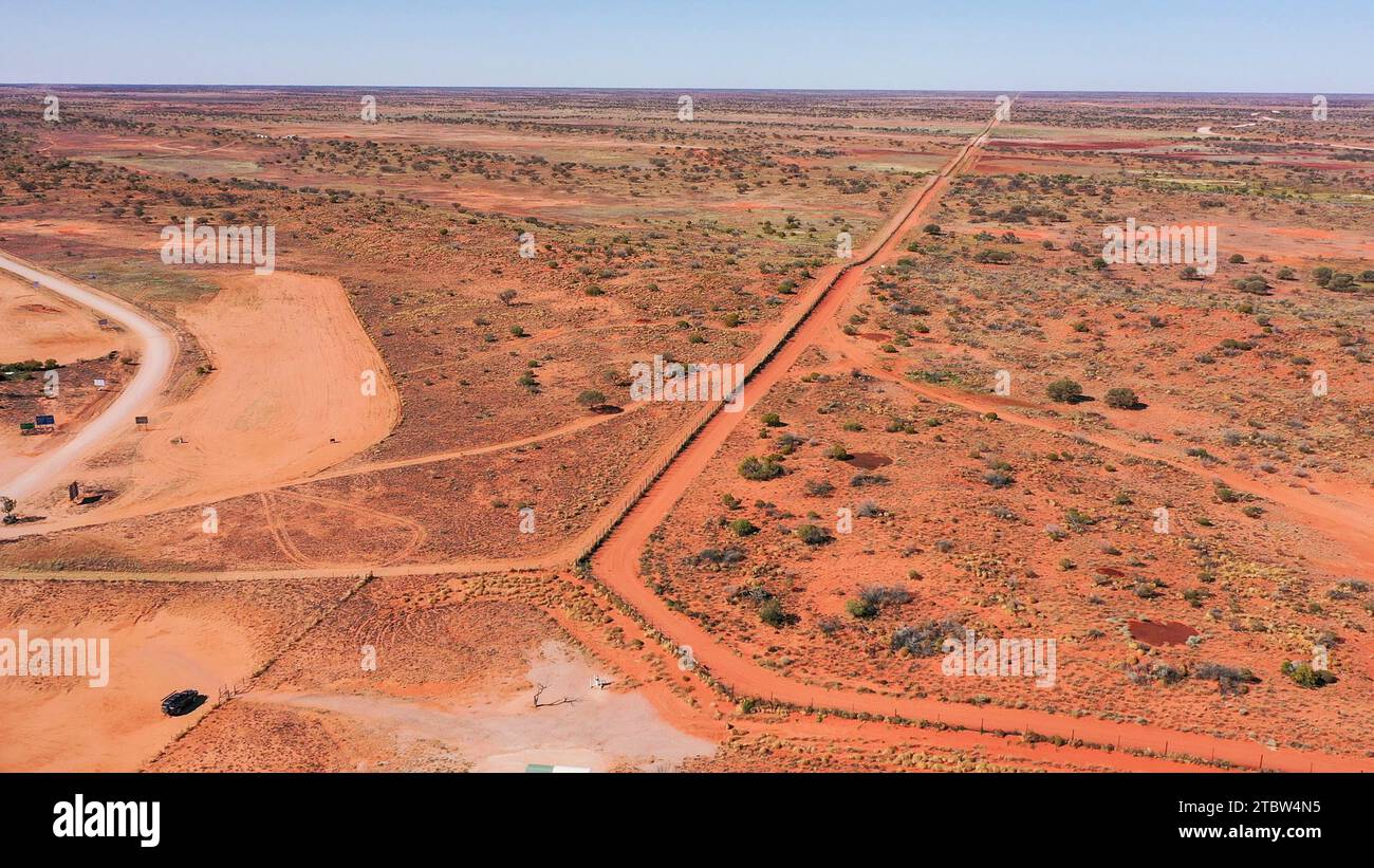 Cameron corner South Australia where three states meet, New South Wales ...