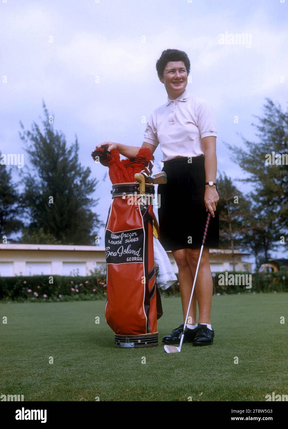 HAVANA, CUBA - FEBRUARY 9: Louise Suggs (1923-2015) of the United ...