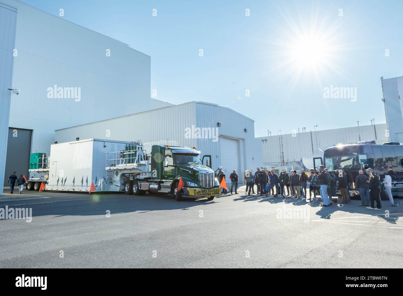 Nov 13, 2023 - Greenbelt, Maryland, USA - The transport carrier ...