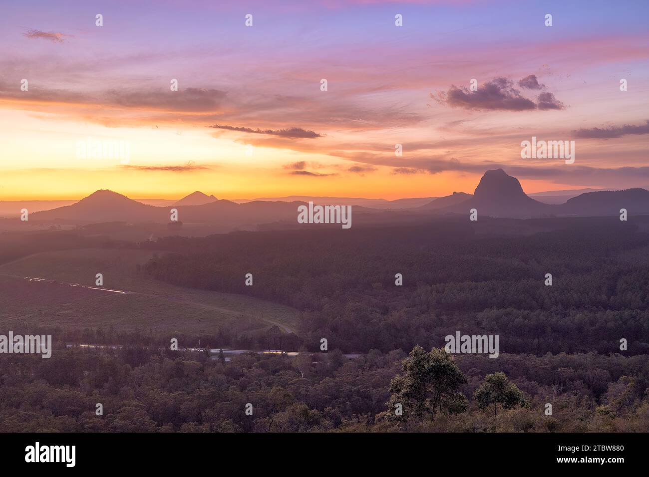 Mt beerburrum hi-res stock photography and images - Alamy