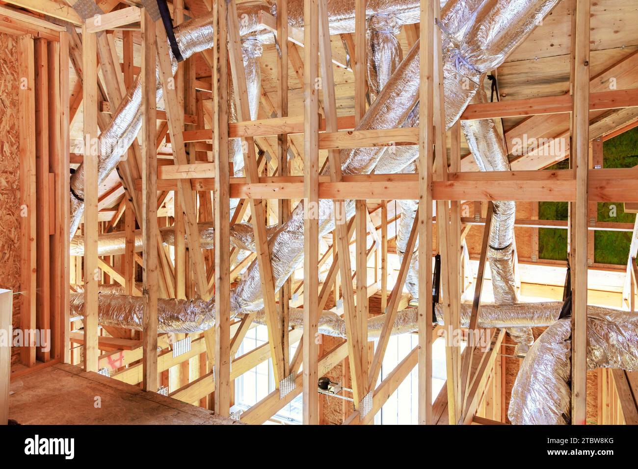 Wooden framework attached hi-res stock photography and images - Alamy