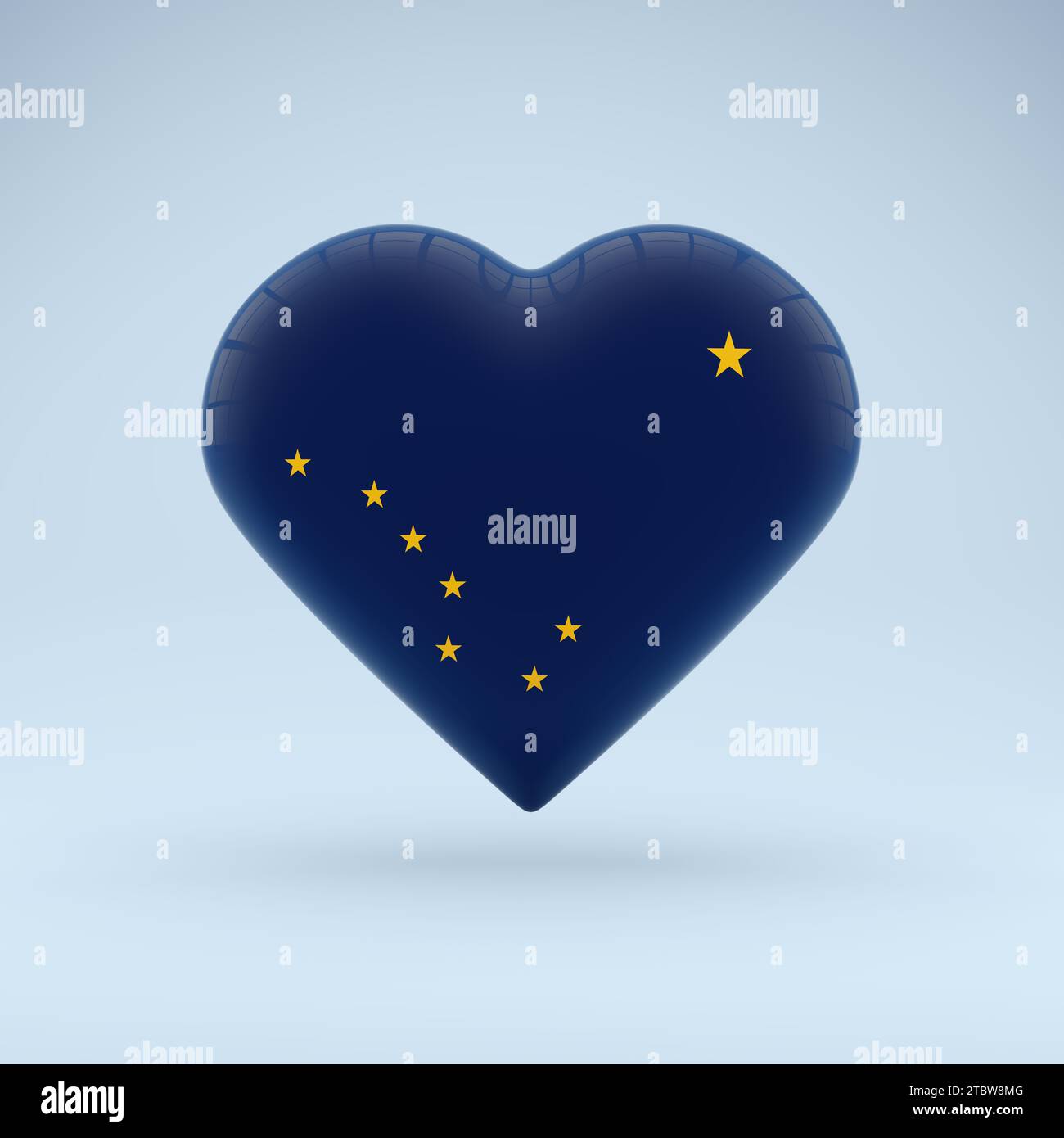 Alaska national flag hi-res stock photography and images - Alamy