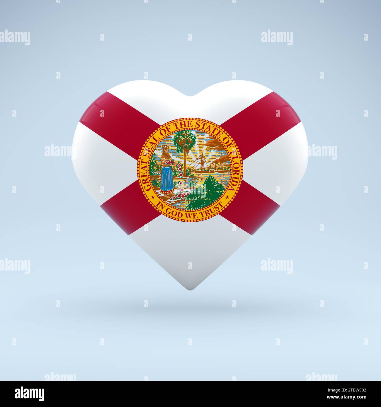 Florida national flag hi-res stock photography and images - Alamy
