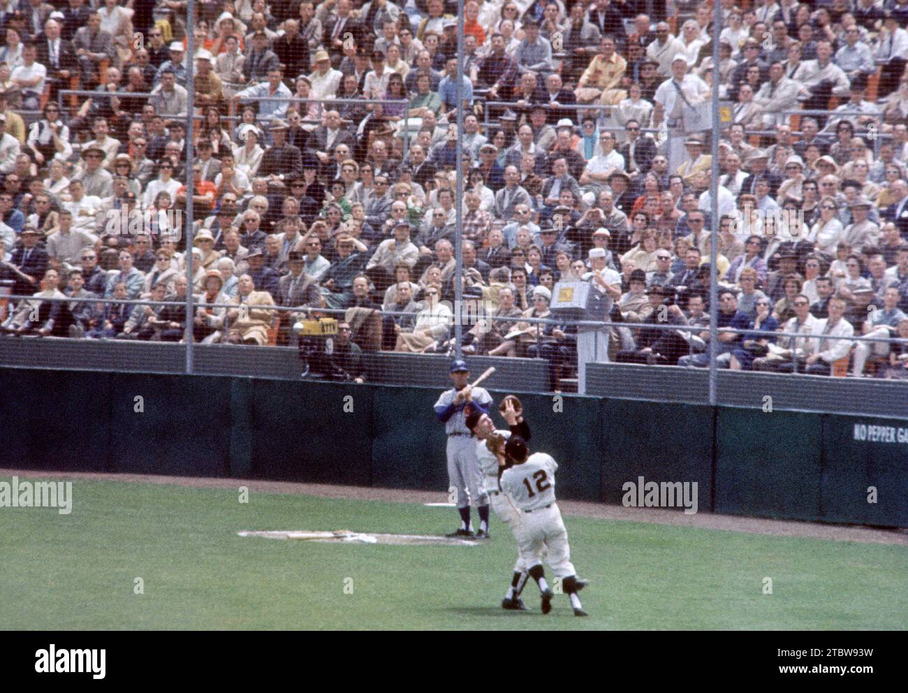 SAN FRANCISCO, CA - MAY 21: Catcher Tom Haller #51 and third baseman ...