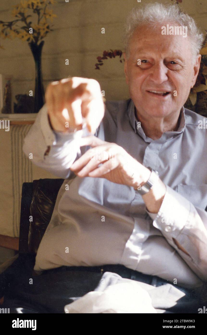 Torrance, California, U.S.A., 1996. Portrait of Romanian pastor Richard ...