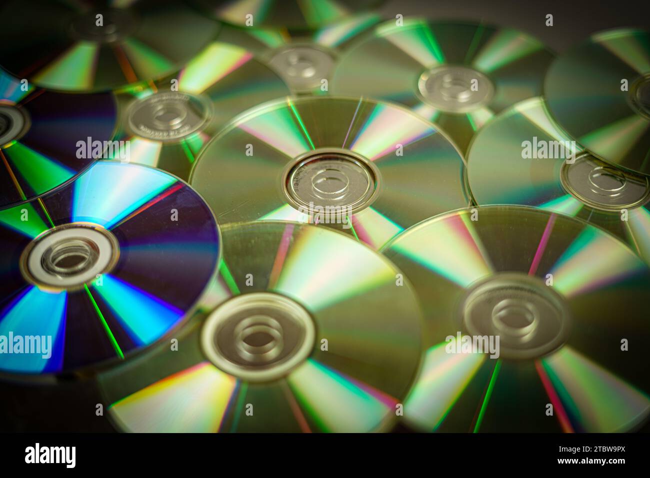 Silver discks hi-res stock photography and images - Alamy