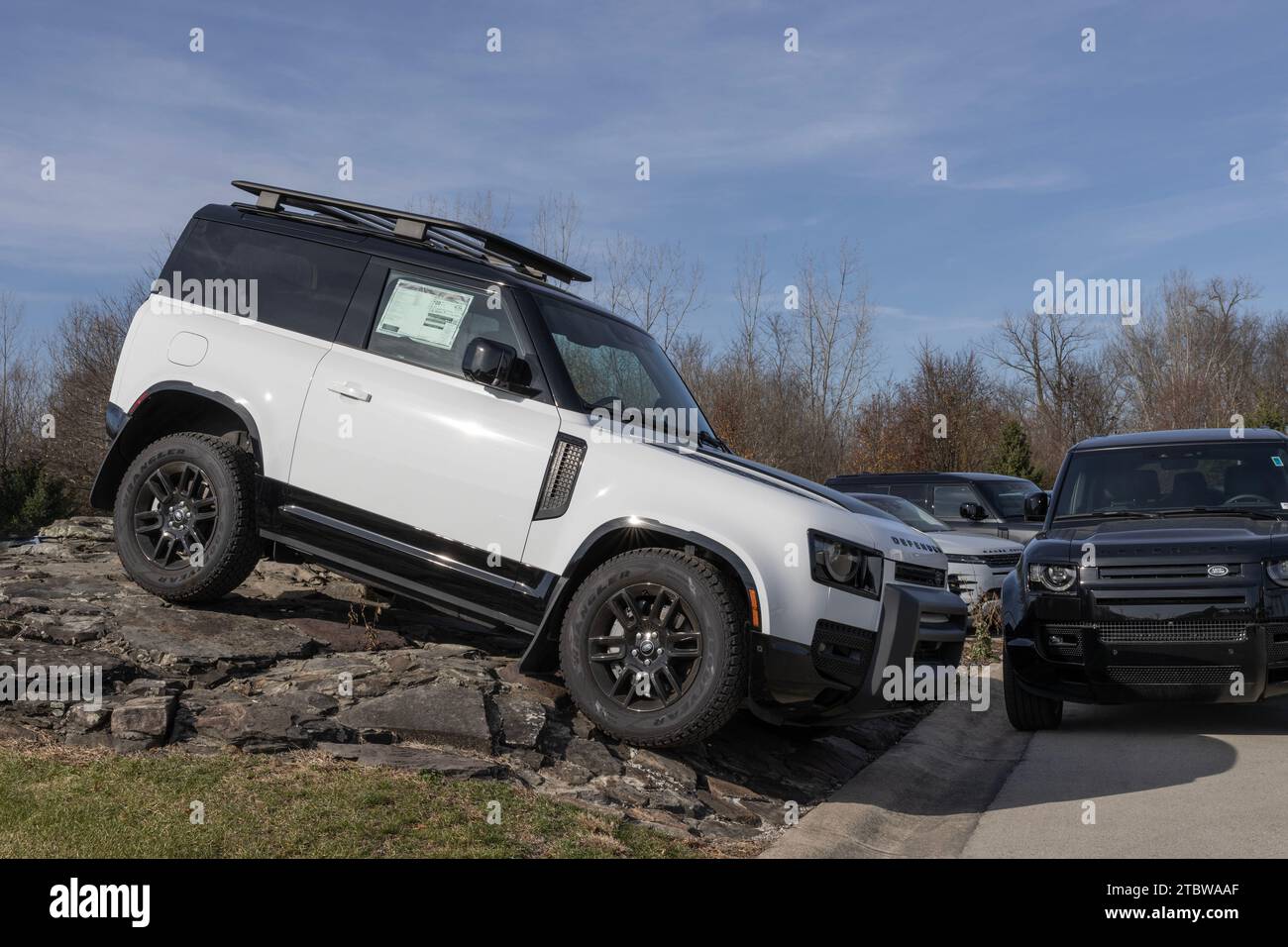 Indianapolis - December 7, 2023: Land Rover Defender 90 X-Dynamic SE ...