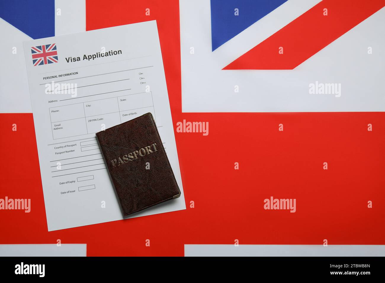 United kingdom passport application form hi-res stock photography and ...