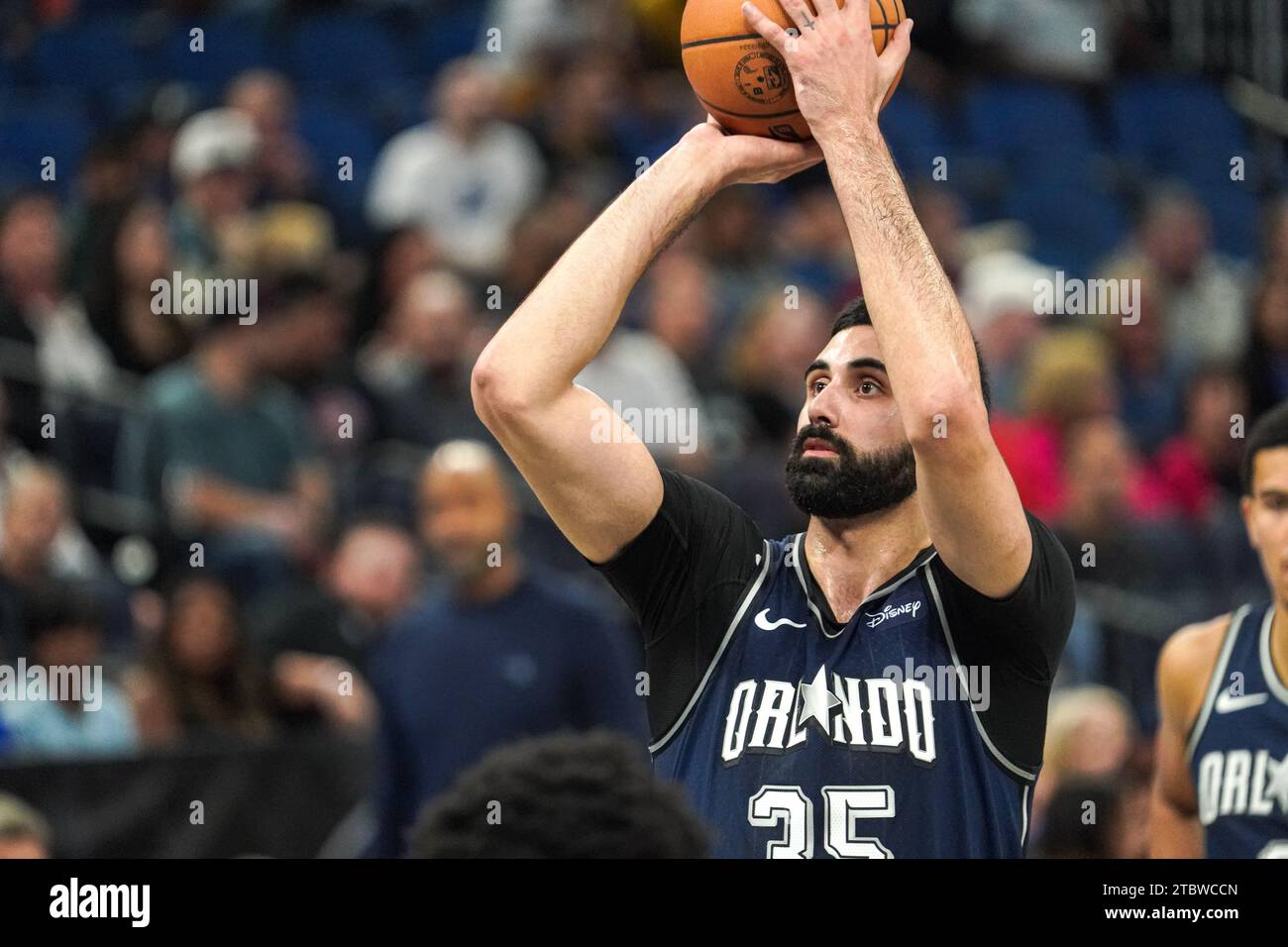 Orlando, Florida, USA, December 8, Orlando Magic center Goga Bitadze ...