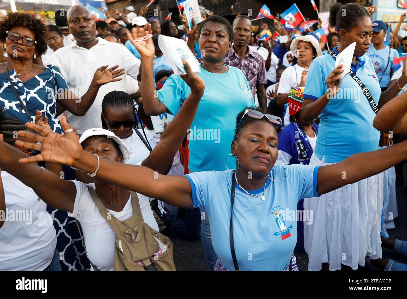 Catholic faithful join a procession to commemorate the feast of the ...