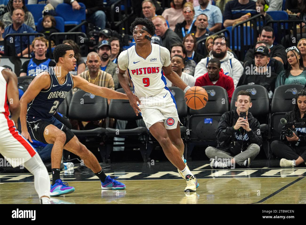 Orlando, Florida, USA, December 8, Detroit Pistons forward Ausar ...