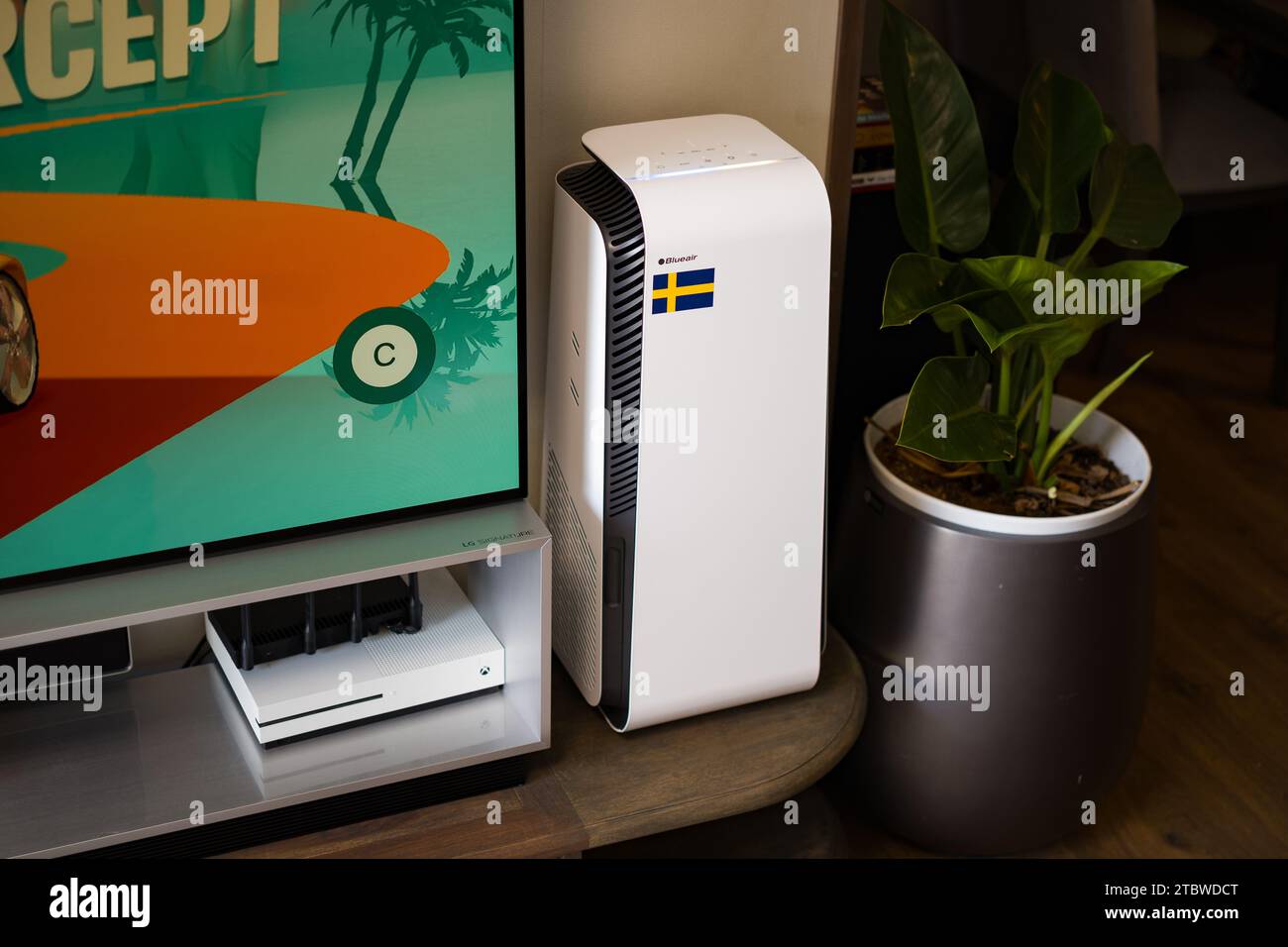 HCMC, VN - Nov 2023. Blueair HealthProject air filter machine Stock ...