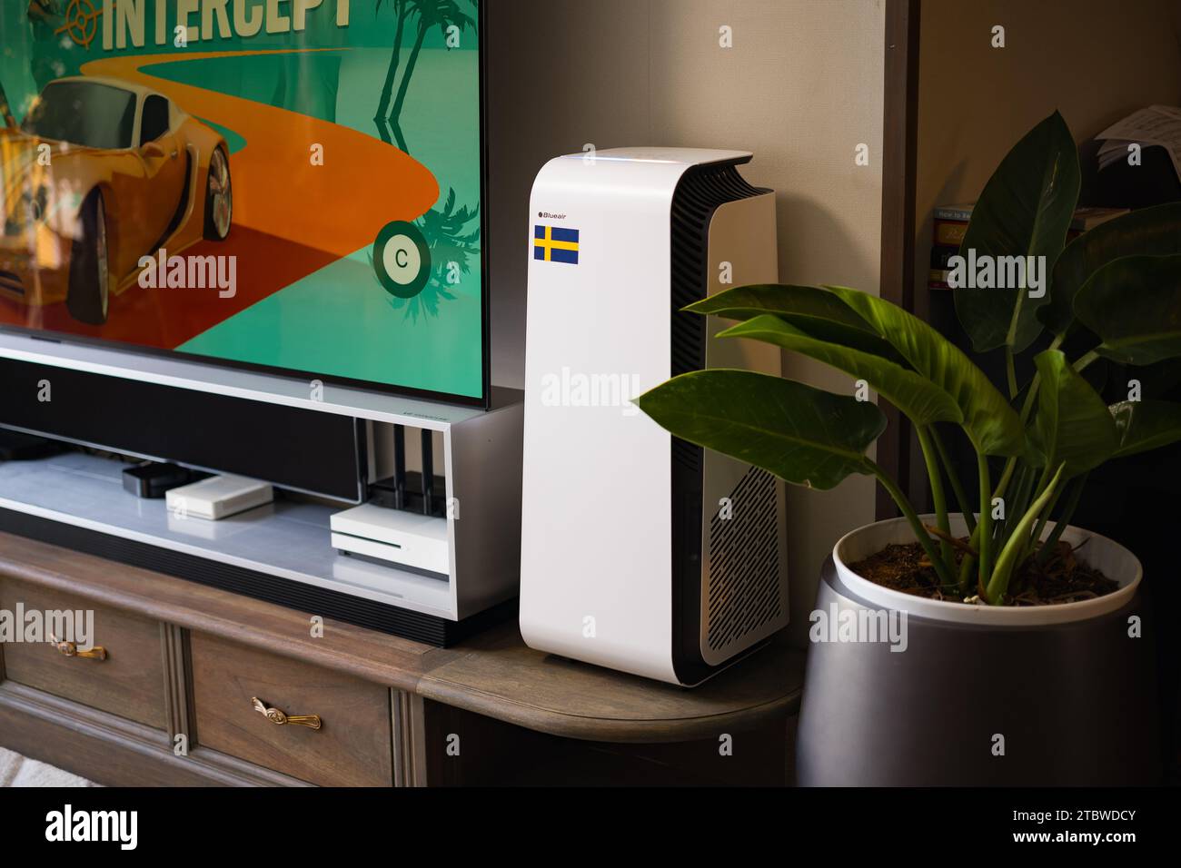 HCMC, VN - Nov 2023. Blueair HealthProject air filter machine Stock ...