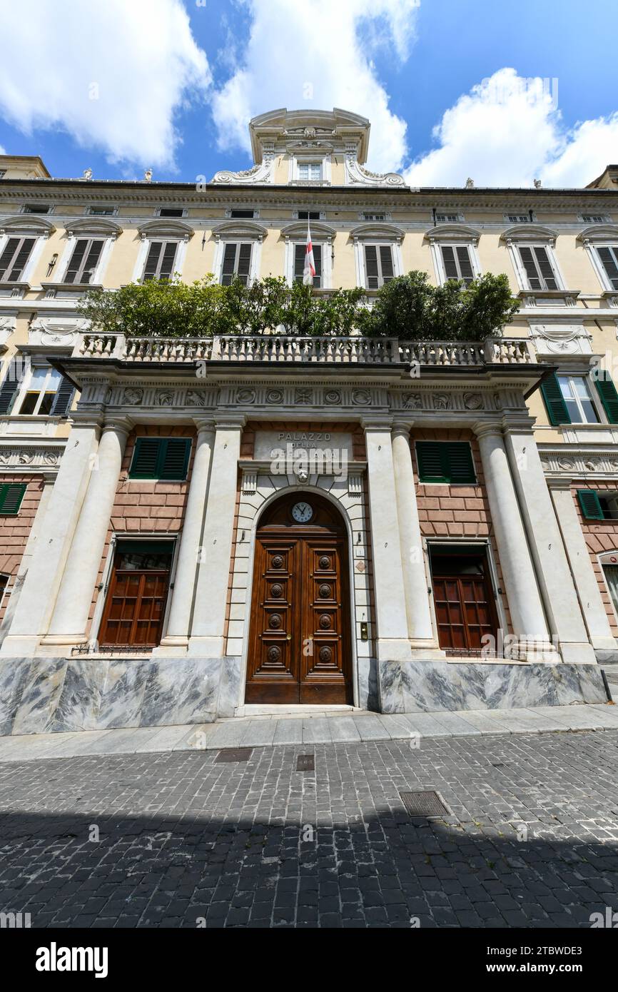 Palazzo Grimaldi della Meridiana, a typical historical building of ...