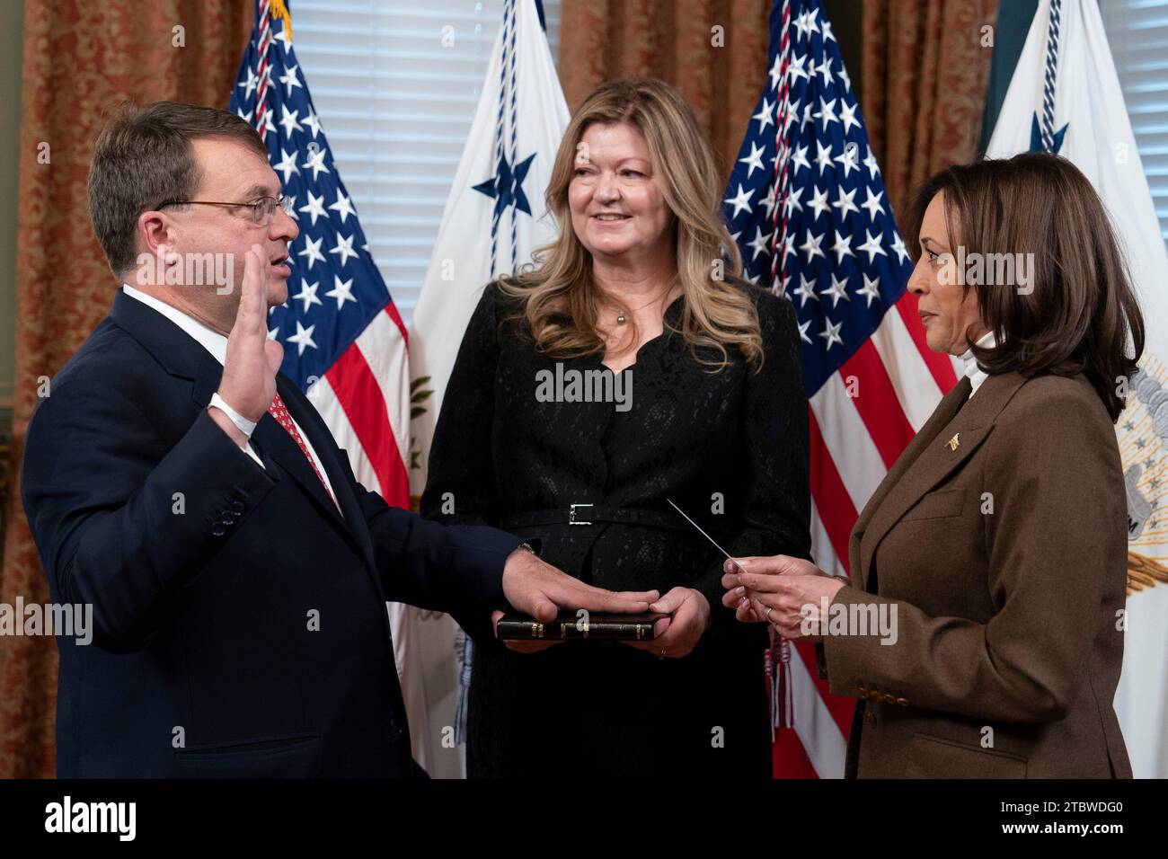 Washington, United States. 08th Dec, 2023. United States Vice President ...