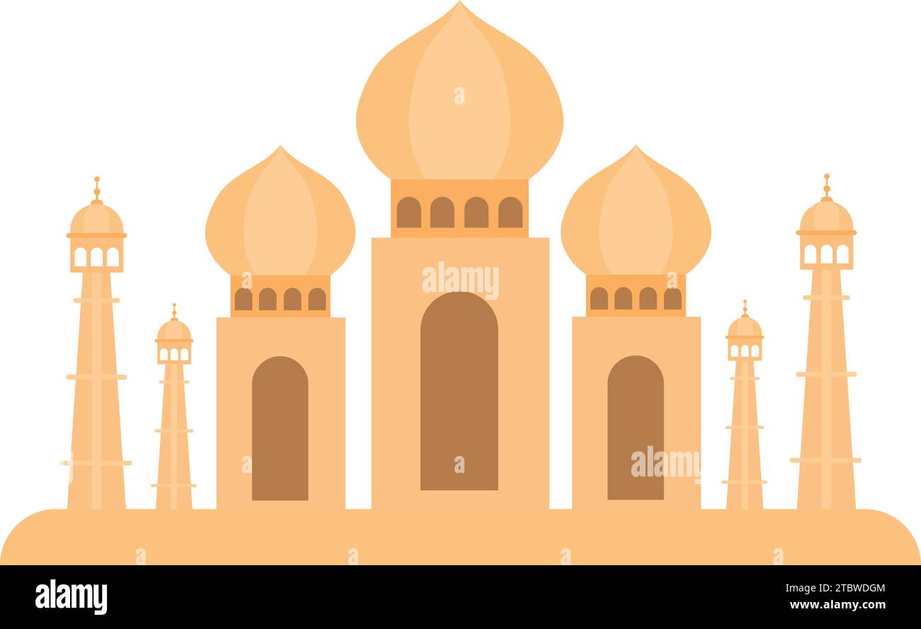 muslim palace design vector isolated Stock Vector Image & Art - Alamy