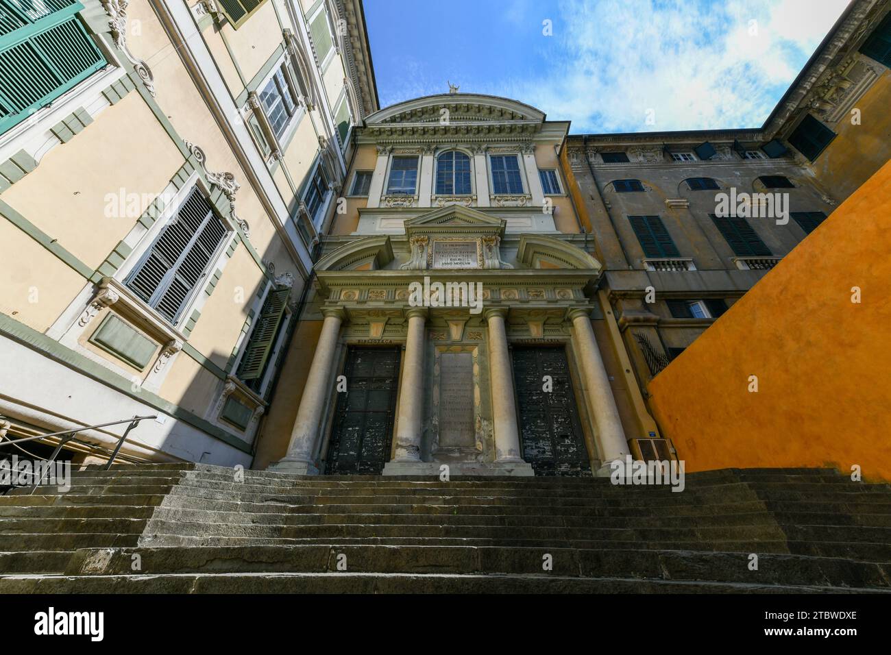 The former church of Saints Gerolamo and Francesco Saverio in the ...