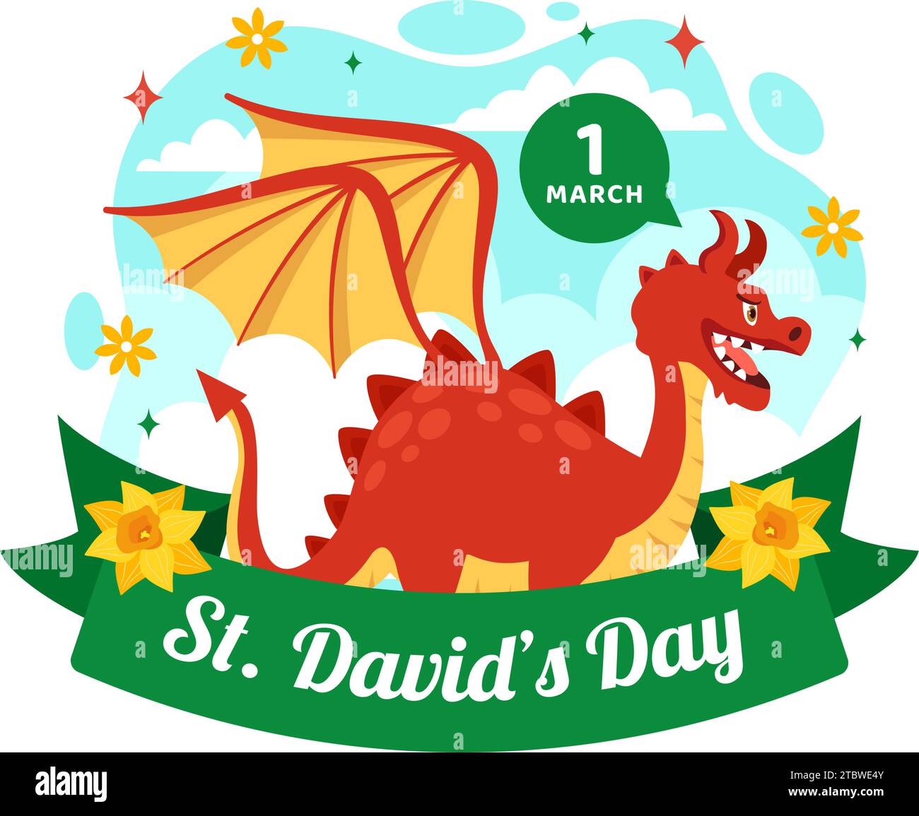 On holiday in britain Stock Vector Images - Alamy