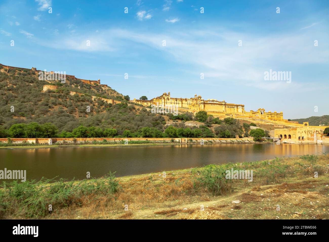 Amer Fort Located high up on a hill, it is the tourist attraction ...