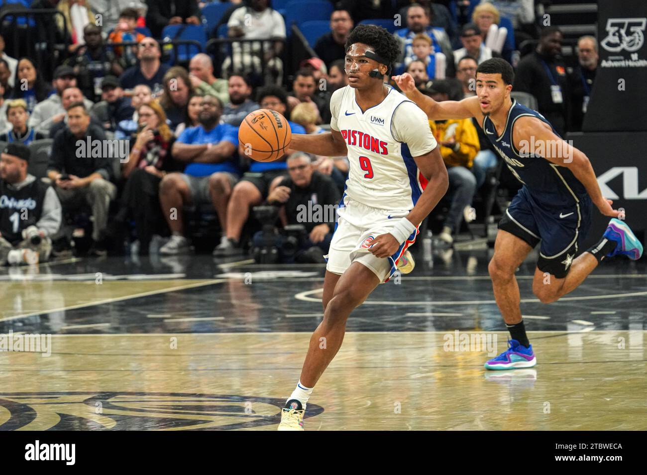 Orlando, Florida, USA, December 8, Detroit Pistons forward Ausar ...