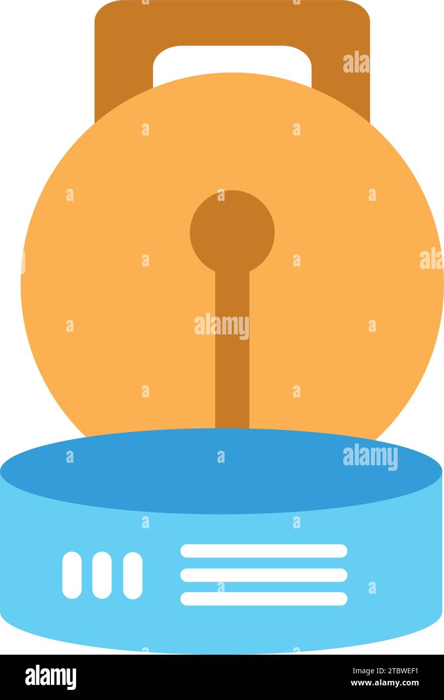 Data Security Design Of Server And Padlock Vector Isolated Stock Vector Image And Art Alamy
