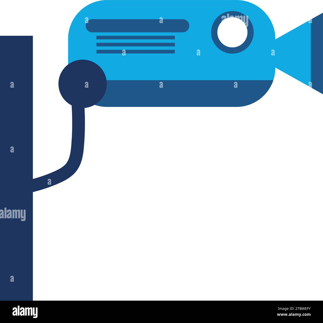 security camera illustration vector isolated Stock Vector Image & Art ...