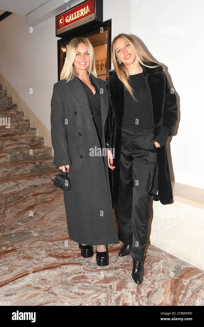 Rome, Italy. 07th Dec, 2023. Rome, Teatro Sistina Before the Musical ...