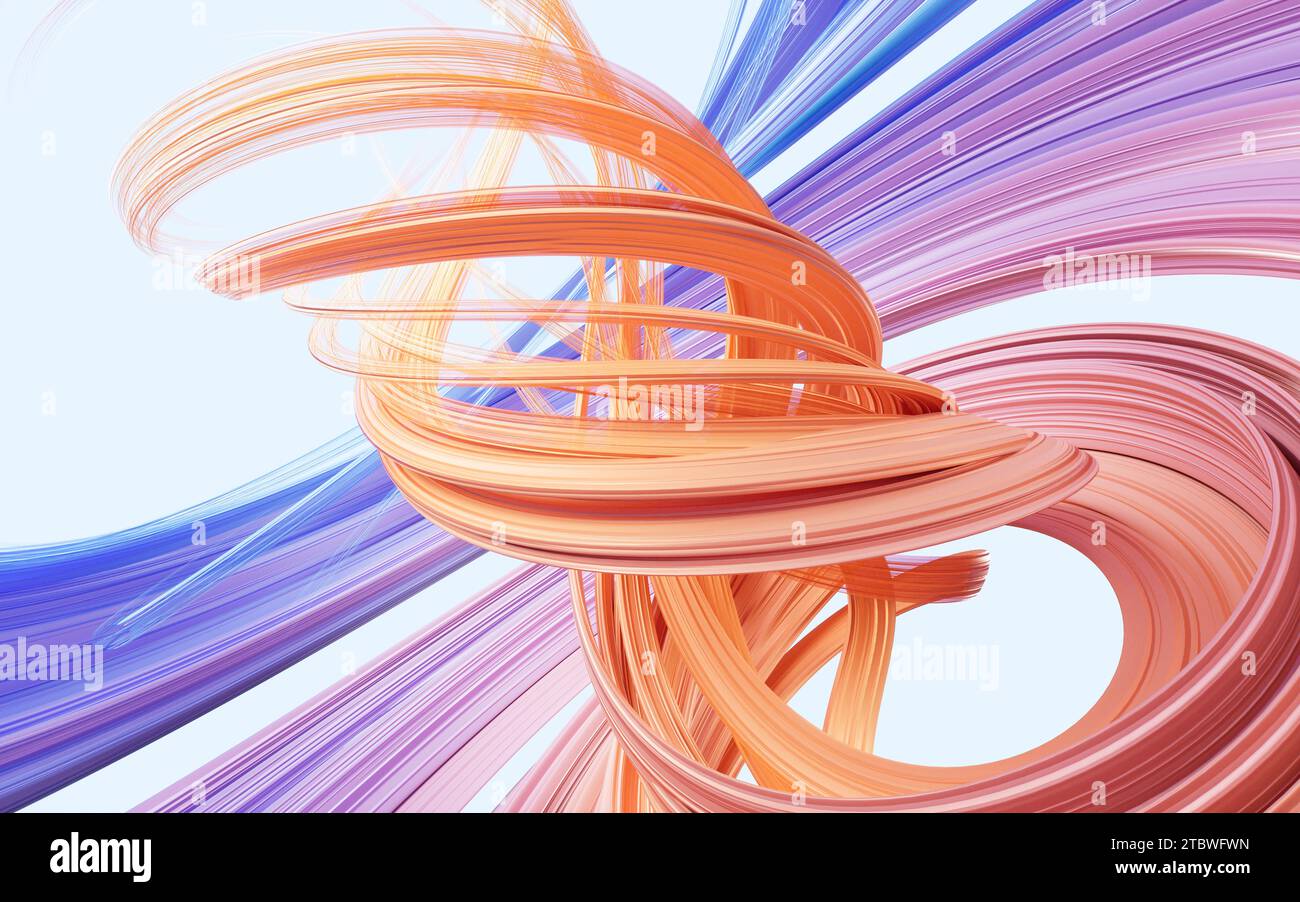 Flowing curves lines background hi-res stock photography and images - Alamy
