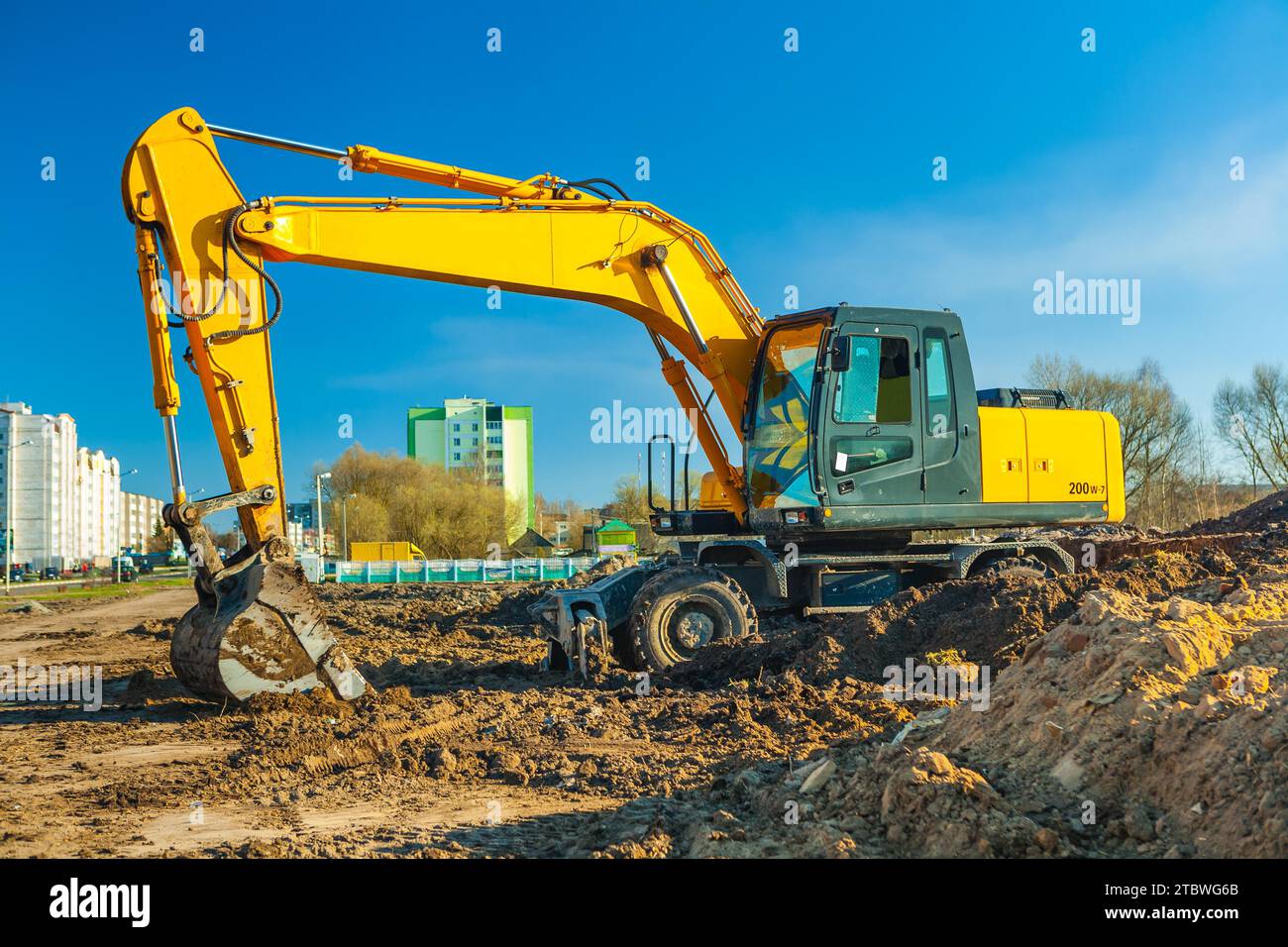 Big yellow caterpillar hi-res stock photography and images - Alamy