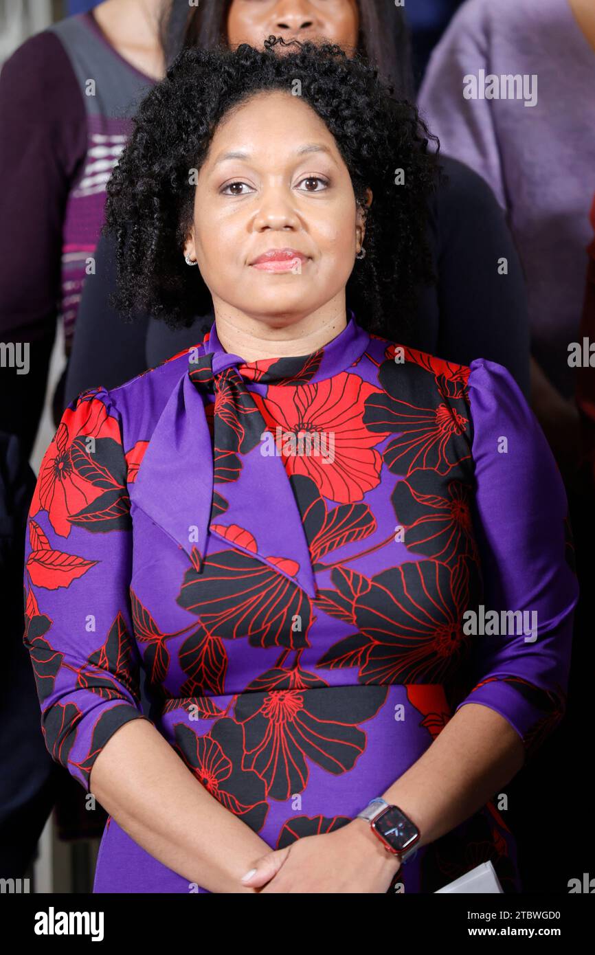 City Hall, New York, USA, December 08, 2023 - Mayor Eric Adams ...