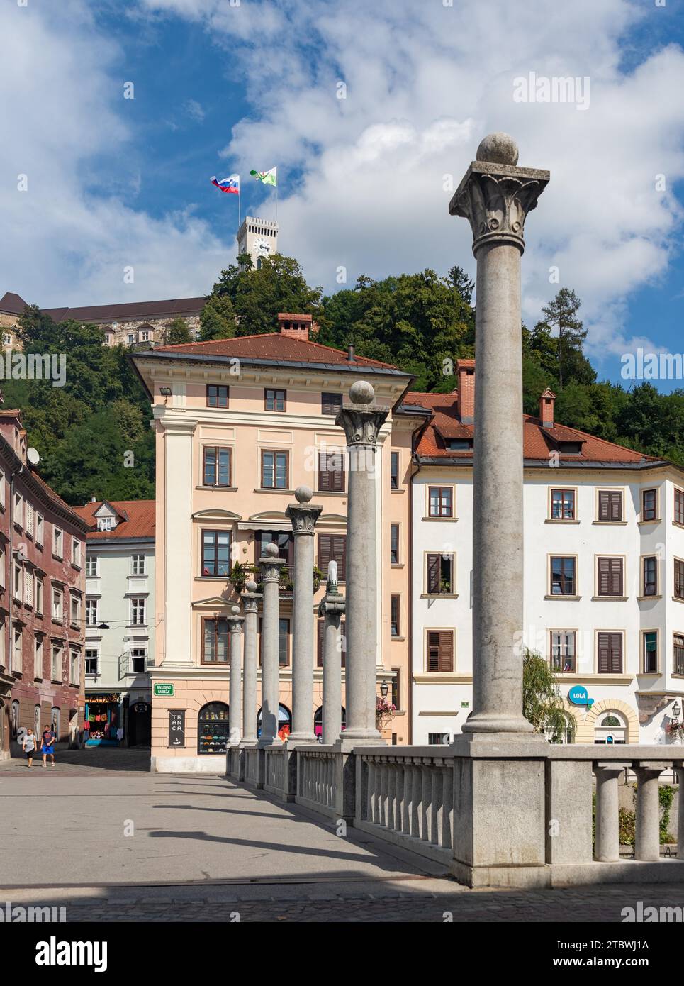 Cobblers bridge ljubljana hi-res stock photography and images - Alamy