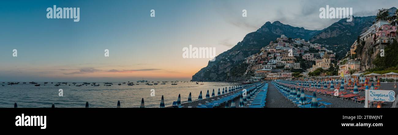Panorama positano hi-res stock photography and images - Alamy