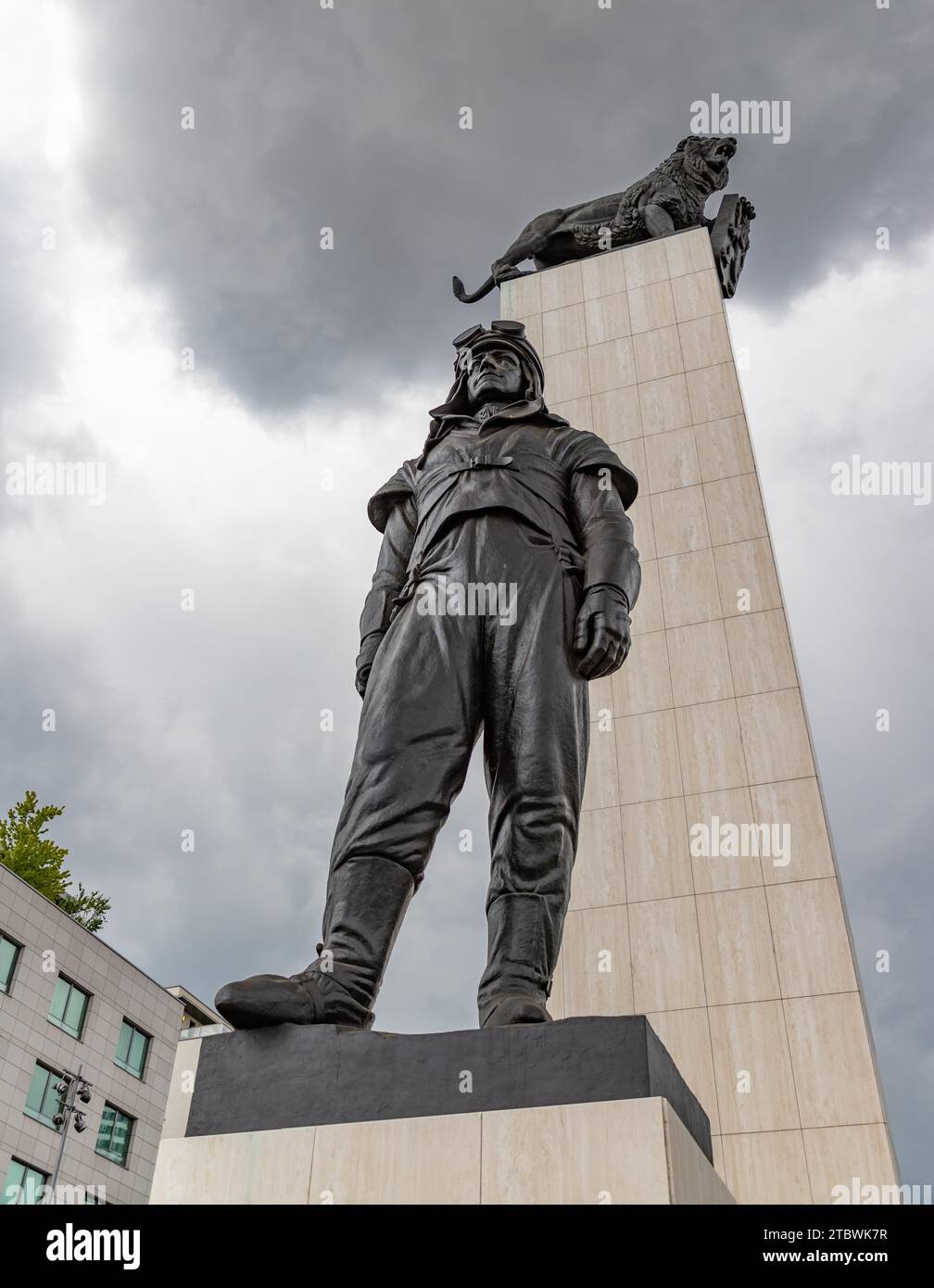A picture of the Milan Rastislav Stefanik Statue Stock Photo - Alamy