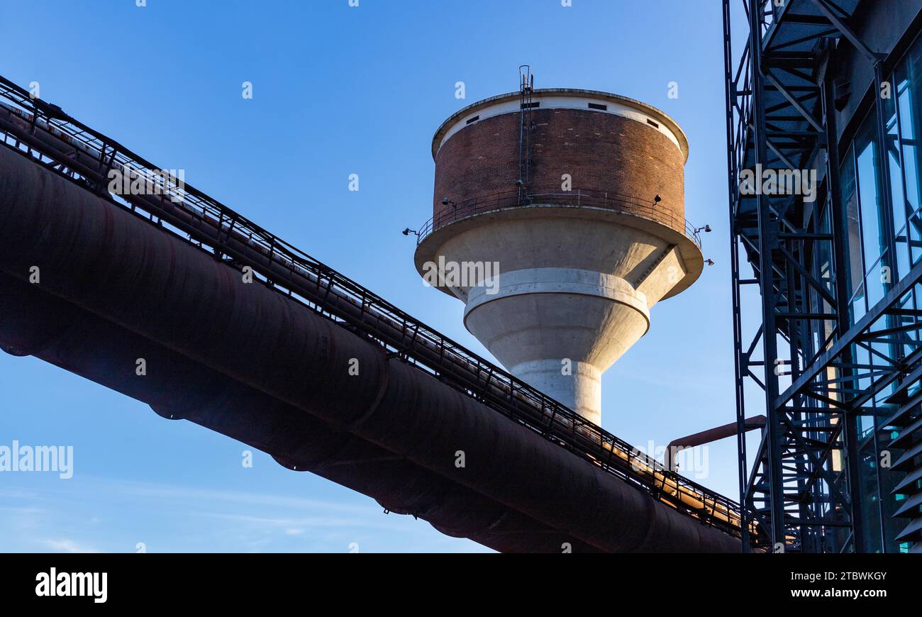 A picture of the Lower Vitkovice industrial complex focused on the ...