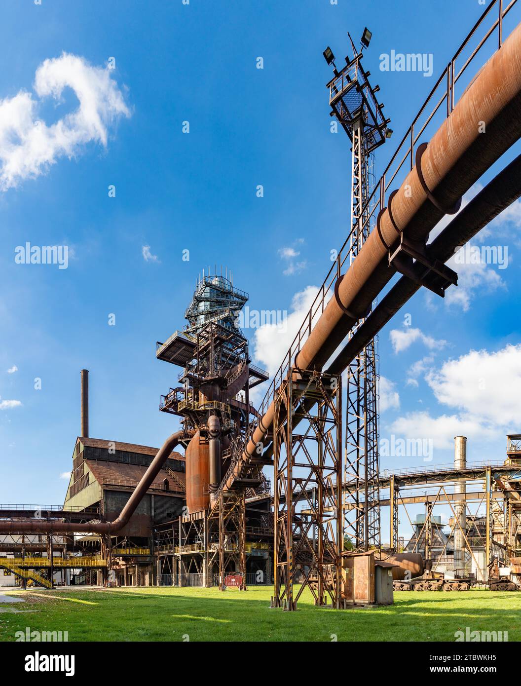 A picture of the Lower Vitkovice industrial complex focused on the Bolt ...