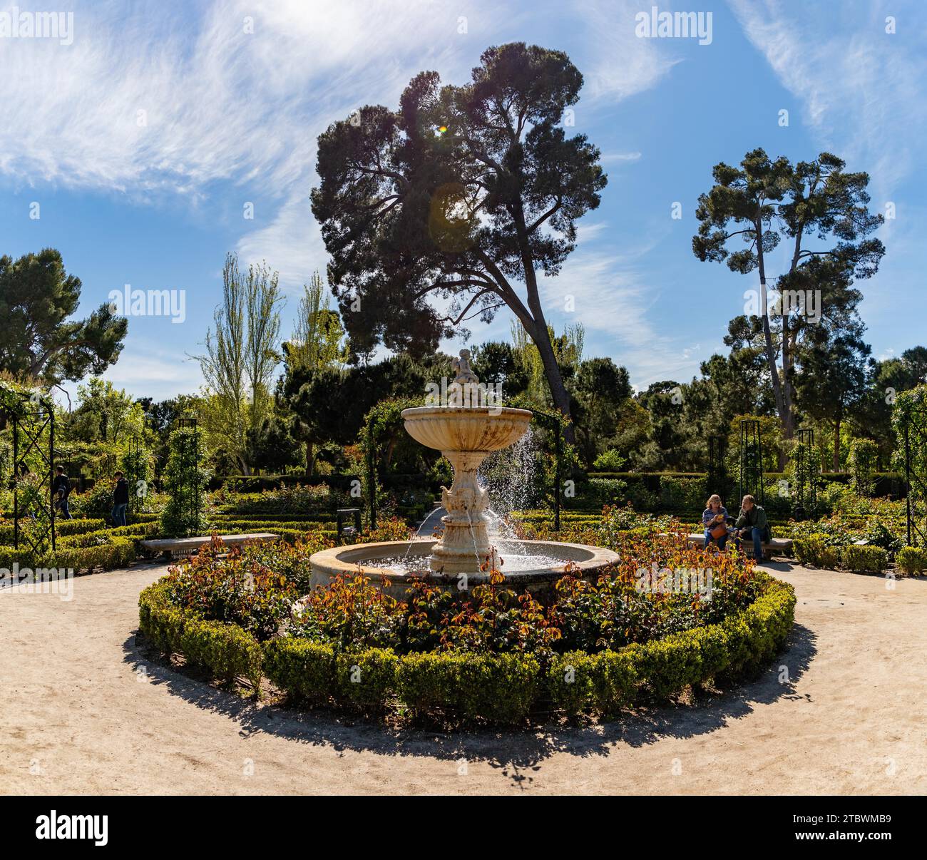 Retiro garden hi-res stock photography and images - Alamy
