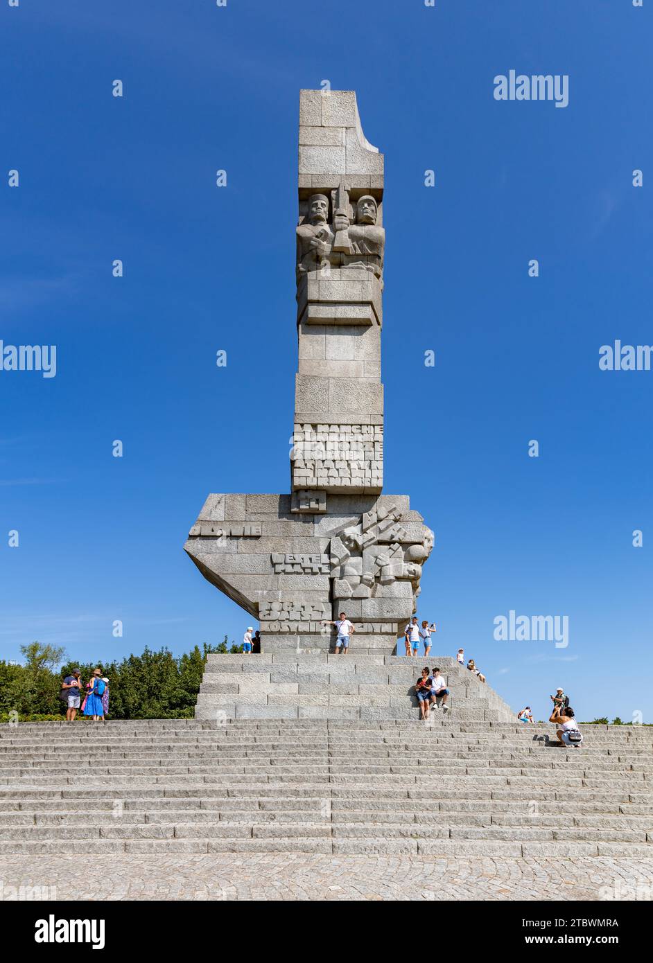 A picture of the Westerplatte Monument Stock Photo - Alamy